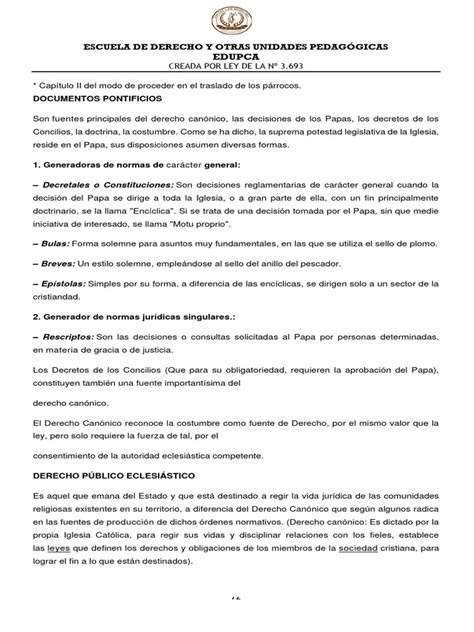 Modulo Intro A Las Ciencias Juridicas Ii Parte Iii Pdf Iglesia