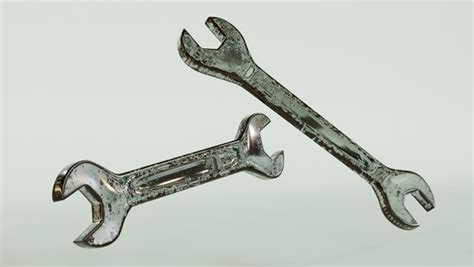 3d Rusted Spanner Model Turbosquid 1983633