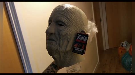 The Texas Chainsaw Massacre Grandpa Mask Review Coming Soon Youtube