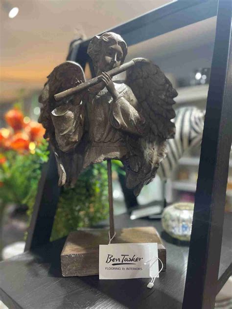 Angel Bust With Flute Ben Tasker Flooring And Interiors