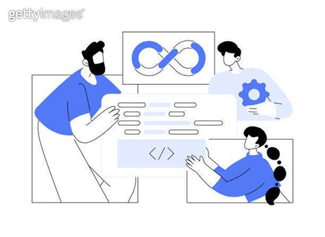 Devsecops Workflow Isolated Cartoon Vector Illustrations 1726348388 게티이미지뱅크