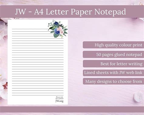 Free Printable Notepad Writing Paper Download Free Printable Notepad