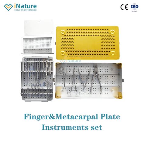 Finger And Metacarpal Plate Instruments Set Inature Manufacturer And Sale
