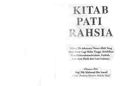 Pati Rahsia Pdfcoffee Com