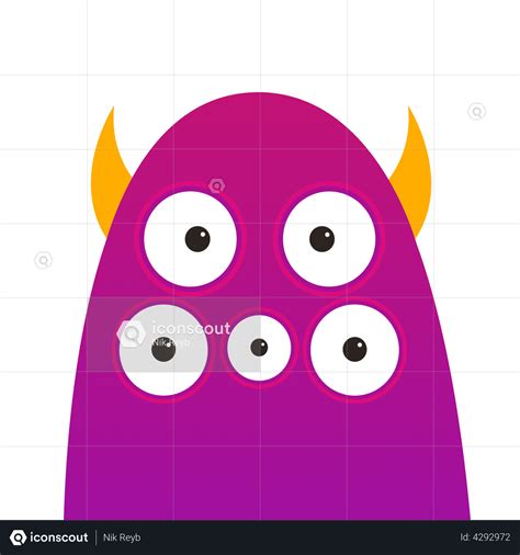 Monster Animation By Nik Reyb Lottiefiles