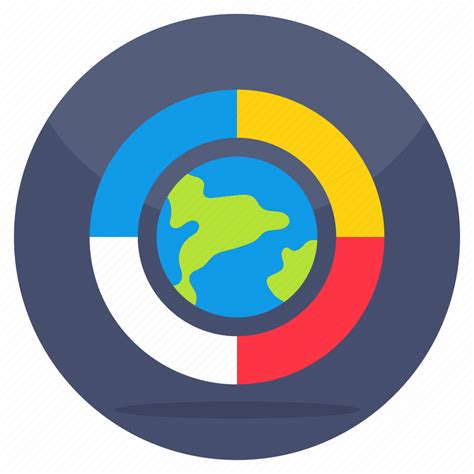 Global Analytics Global Chart Infographic Statistics Data Analytics Icon Download On