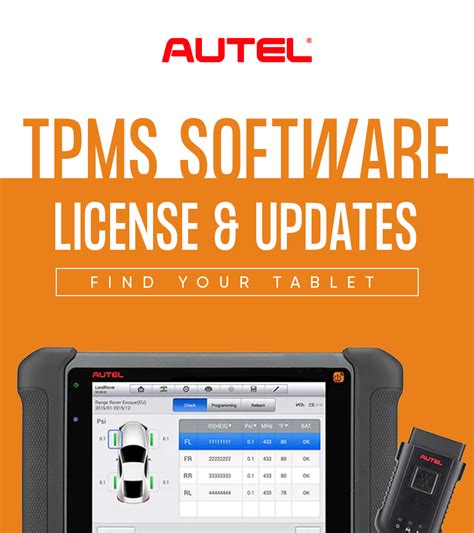 Autel 1 Year Tpms Software Updates Ae Tools And Computers