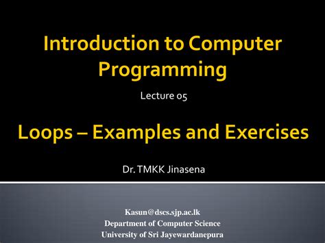 Solution L05 Icp Loops Examples And Exercises Studypool