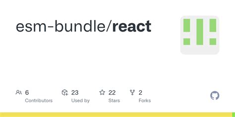 Github Esm Bundlereact