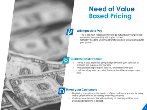 Value Based Pricing Strategy Powerpoint Presentation Slides