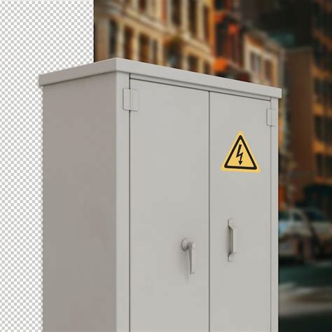 Premium Psd 3d Render Electricity Box