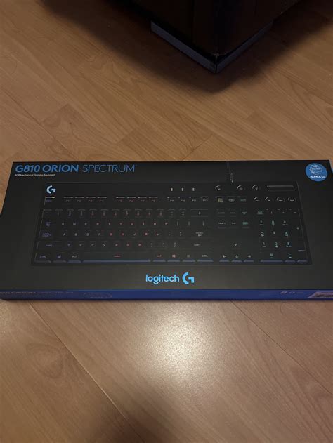 Logitech G810 Orion Spectrum Gaming Keyboard With Romer G Blue Switch