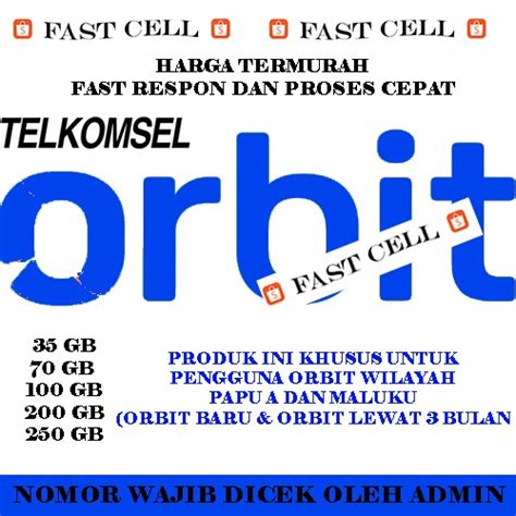 Jual ISI ULANG PAKET DATA KUOTA TELKOMSEL ORBIT TERMURAH TERCEPAT KUOTA ORBIT MYORBIT STAR