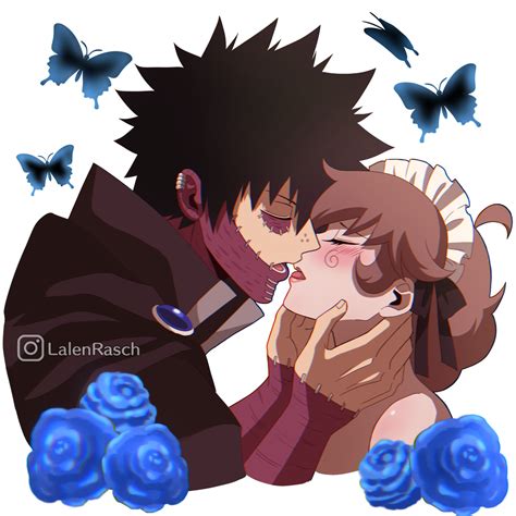 Dabi X Oc Dabi X Rias Lalenrasch Illustrations Art Street