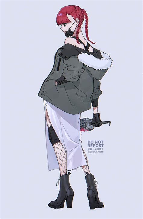 一个垃圾插画师湖木マウお的锯齿牙插画图片 Bobopic