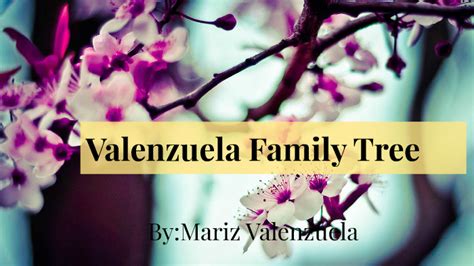 Arbol Genealógico By Mariz Valenzuela On Prezi