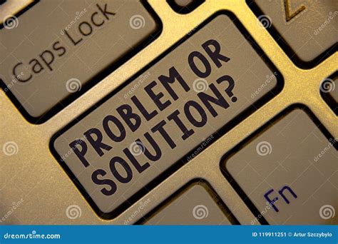 Handwriting Text Writing Problem Or Solution Question Concept Meaning