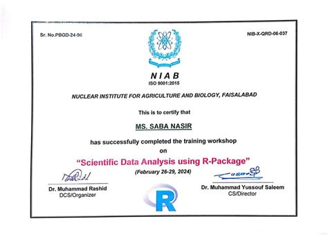 Saba Nasir On Linkedin Rprogramming Dataanalysis Continuouslearning