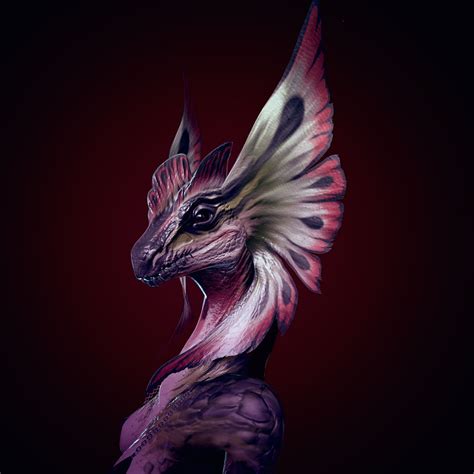 Dilophosaurus Anthro 3d Portrait Shot By Ghost Fever On Deviantart