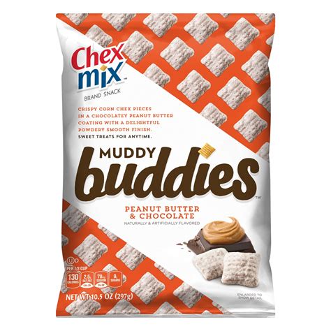 Chex Mix Muddy Buddies Peanut Butter And Chocolate 105 Oz Walmart