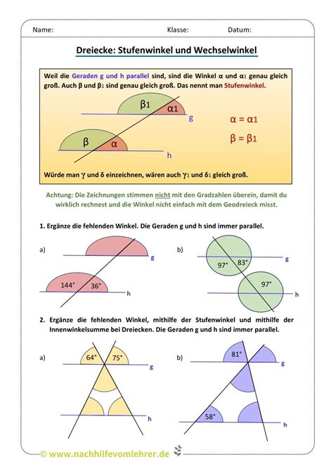 Best 13 Gratis Dreiecke Winkel Berechnen Innenwinkel