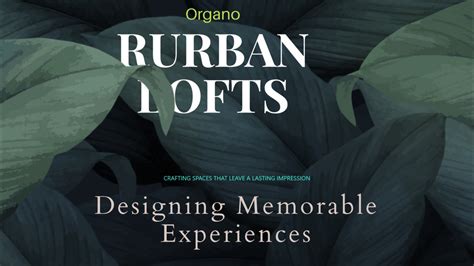 Architecting Experiences