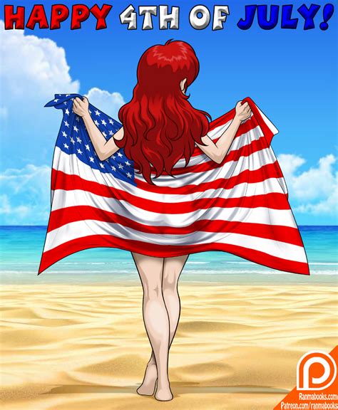 Red White And Booty Long Locks By Drawnthatwayxx Hentai Foundry