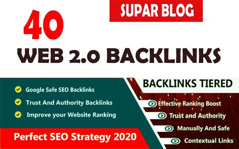 do 40 web 2 0 backlinks, 1300 tier2 SEO backlinks link building for $2 - SEOClerks