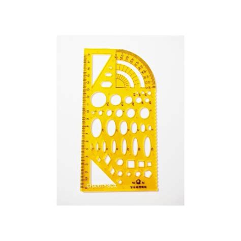 Cokai Kj004 Technical Template Stencils Ruler