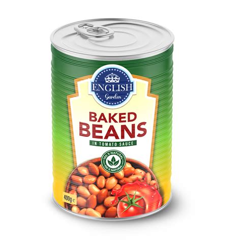 English Garden Baked Beans Tin 400g Rawabi Hypermarket