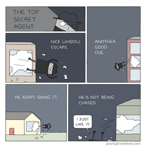Poorly Drawn Lines Secret Agent