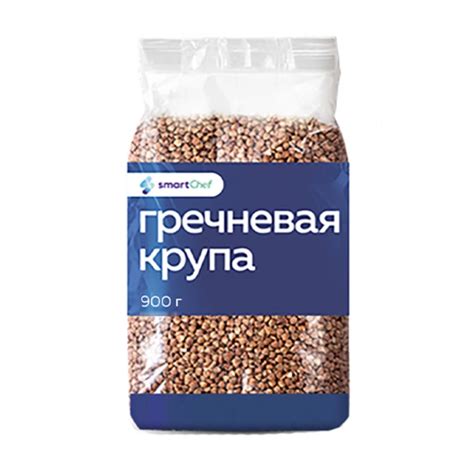 Купить Гречневая крупа Ядрица Гост «smart Сhef 900 г с доставкой для