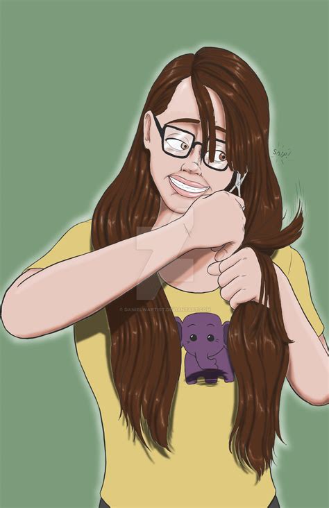 Her Haircut By Danielwartist On Deviantart