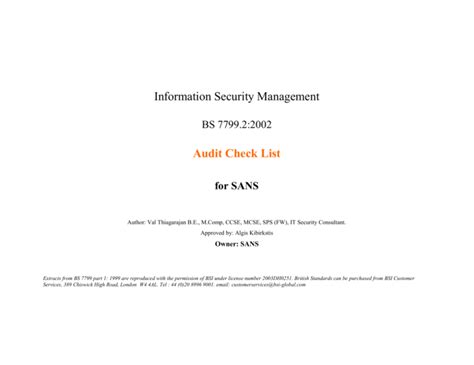 Information Technology Code Of Practice For Information Security