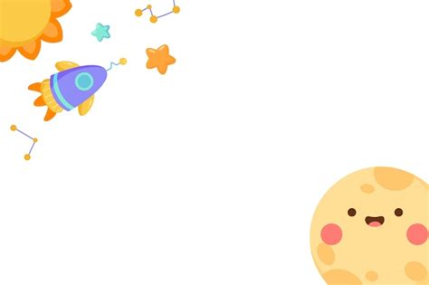 고립 된 태양과 달 프레임 무료 Psd 파일