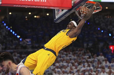 벼랑 끝 회생 인디애나 Nba 파이널 7차전 간다종아리 부상 할리버튼 14점·맥코넬 펄펄 일간스포츠