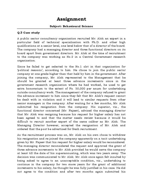 Behavioural Science 3 Pdf