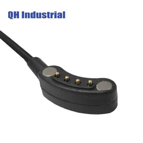 Magnetic Pogo Pin Charging Cable Shenzhen Qh Industrial Co Ltd