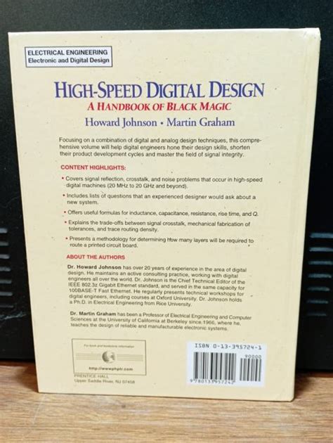 High Speed Digital Design A Handbook Of Black Magic
