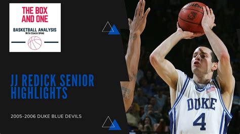Jj Redick Duke Highlights Senior Year 2005 06 Best Shooter Ever