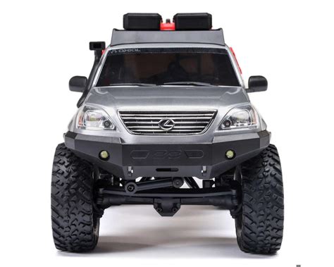 Axial Scx24 Lexus Gx 470 1 24 4wd Rtr Scale Mini Crawler Silver [axi