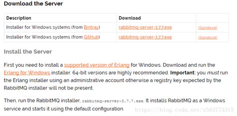Rabbitmq Windows版本安装rabbitmq下载历史版本 Csdn博客