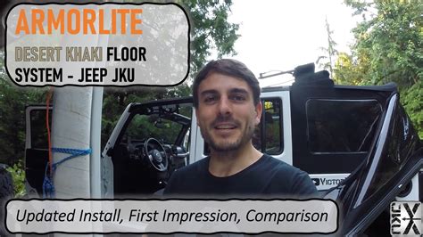 Armorlite Desert Khaki Floor System Updated Install First