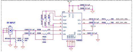 Ad8352 Differential Amplifier Qanda Differential Amplifiers And Adc Drivers Engineerzone