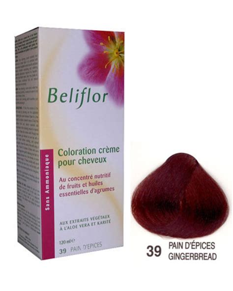 Beliflor Coloration Cr Me Aux V G Taux Couleur Gourmande Pain D Epice Boutique Bio