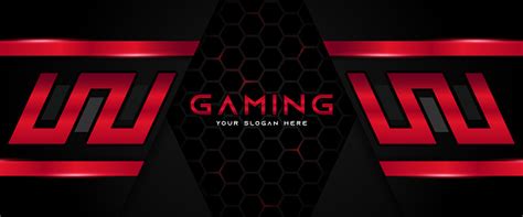 현대 E스포츠 모양의 추상적인 미래 지향적인 기하학적 블랙과 레드 게이밍 배경 벡터 디자인 템플릿 기술 개념 Brand Name Video Game에 대한 스톡 벡터 아트
