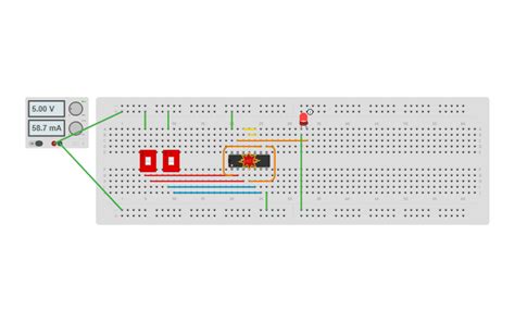 Circuit Design Lab 6 Nand Gate Using Nor Gates Tinkercad