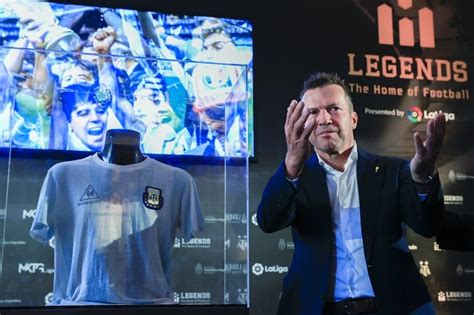 Matthäus Le Devolvió A Argentina La Camiseta Que Diego Usó En La Final