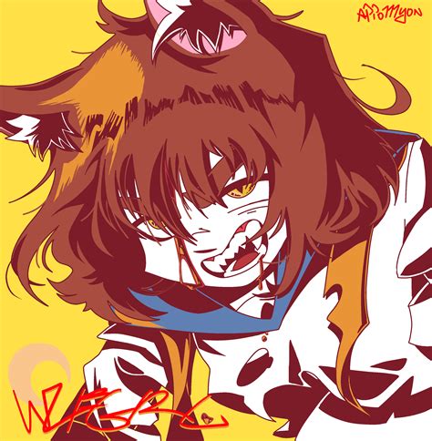 Wolfgirl Angry By Appo777yon On Newgrounds
