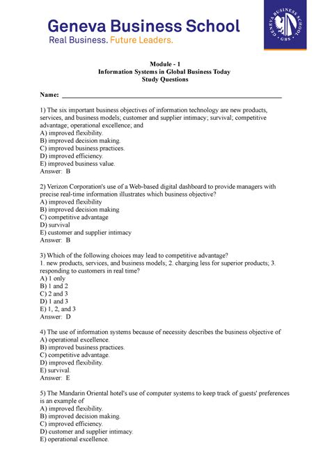 1435924166 Module 1 Management Information Systems Module 1